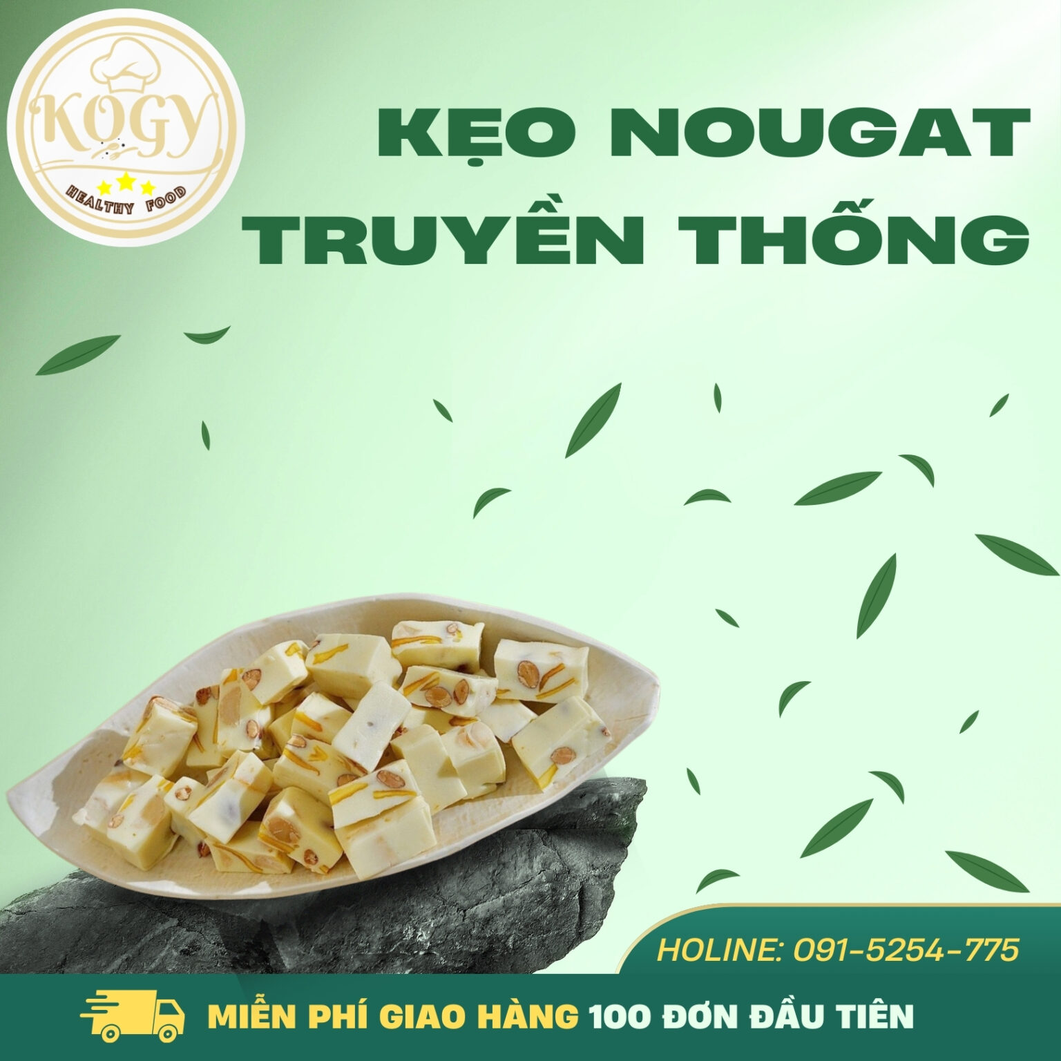 Kẹo Nougat - Kogy House